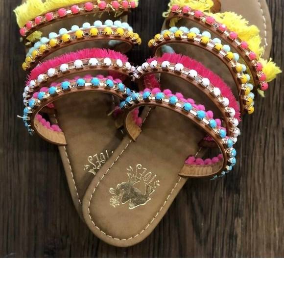 Camel Threads | Shoes | Nwt Camel Threads Boho Sandals In Camel Vivid ...
